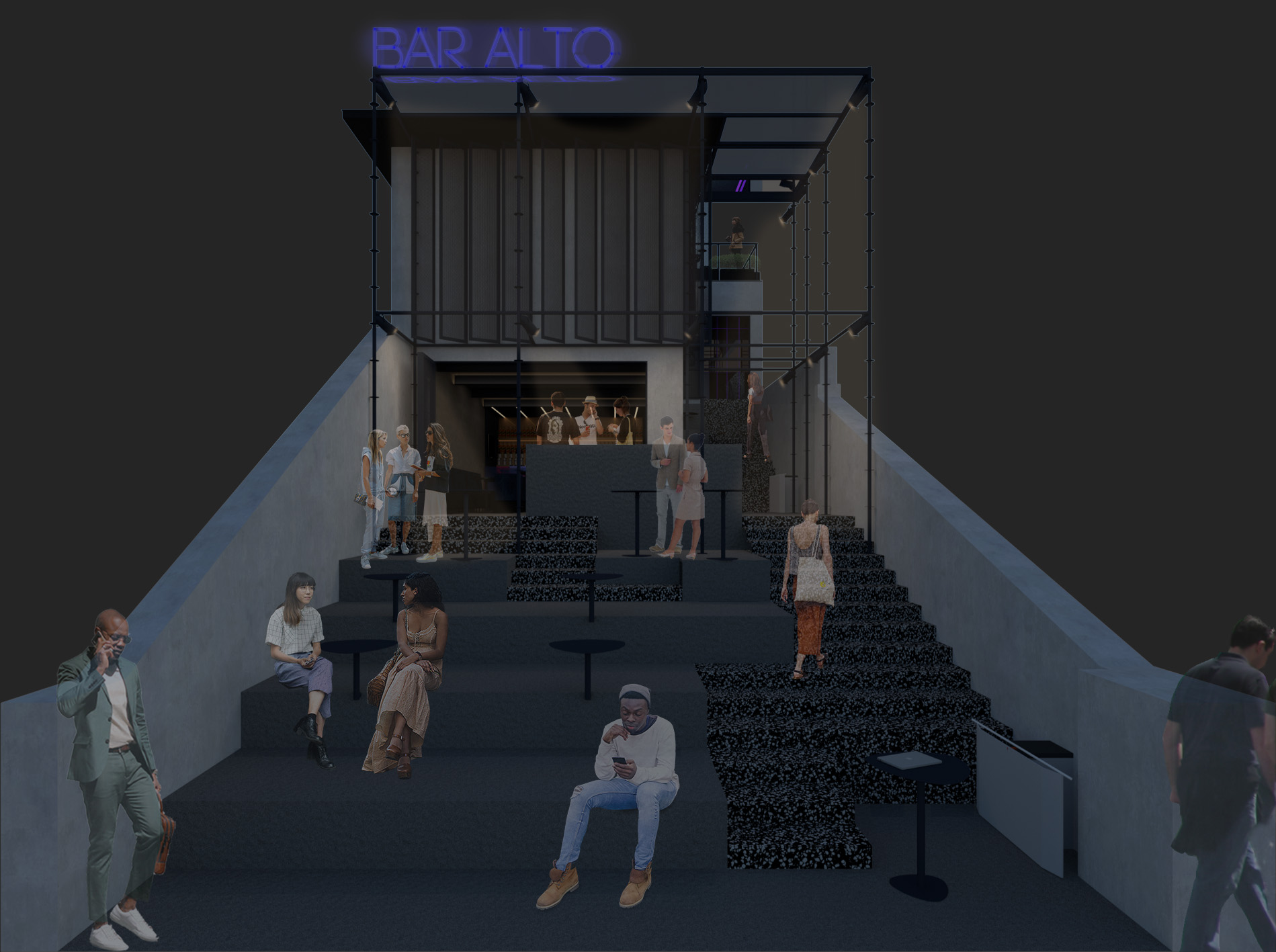 Tokio, Popload e Balaclava se unem para abrir o Bar Alto em SP