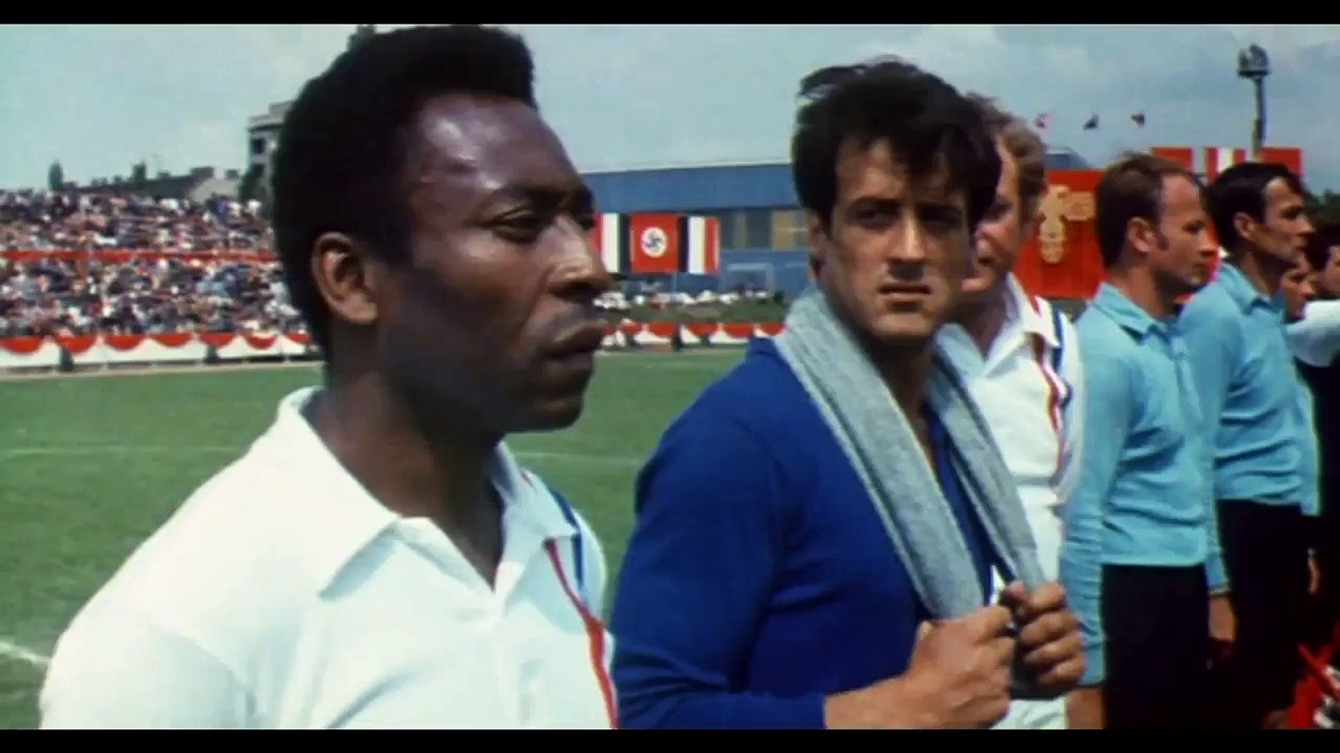 O bizarro dia em que Pelé, Stallone e Michael Caine jogaram bola