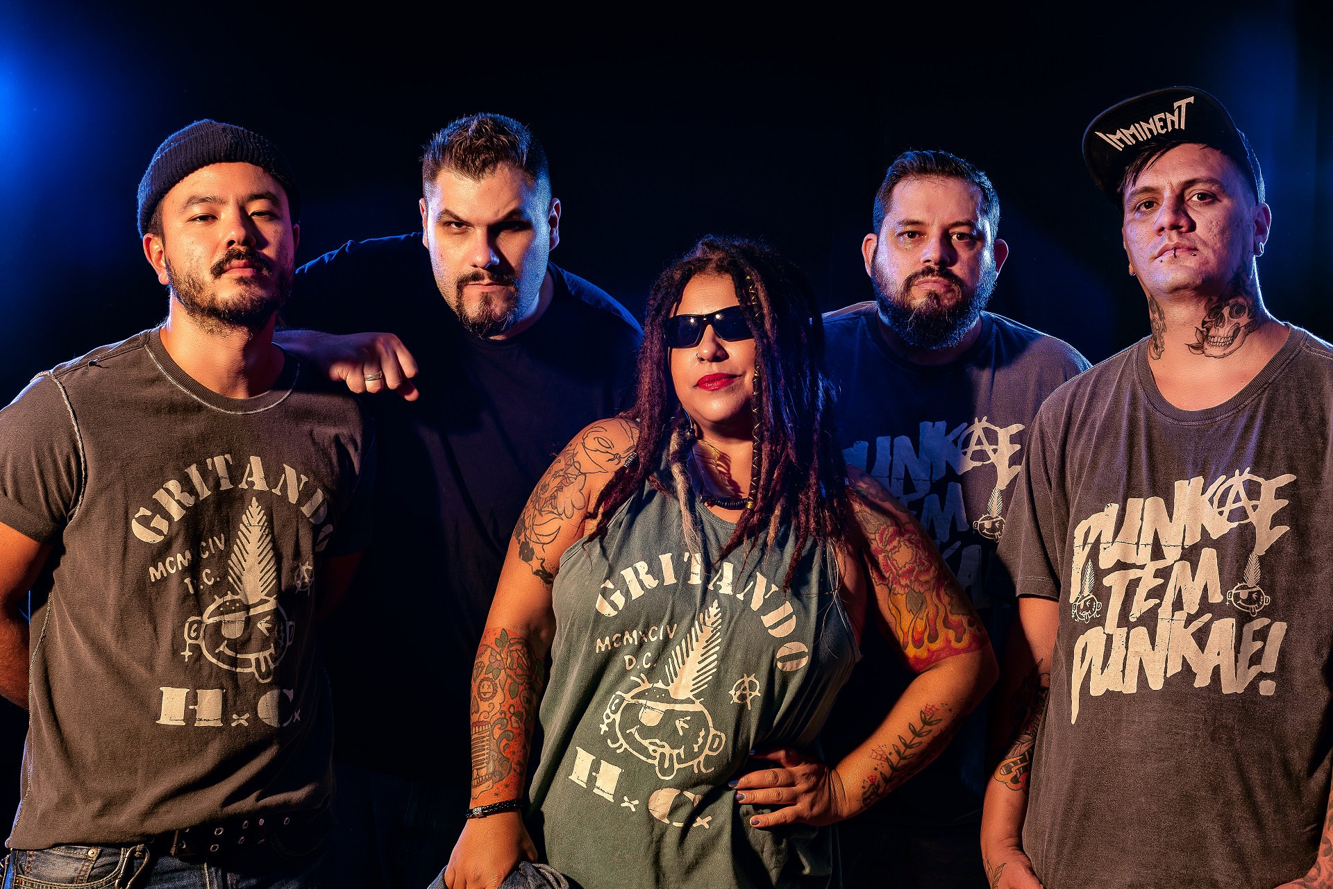 Gritando HC comemora 1 milhão de plays de Velho Punk