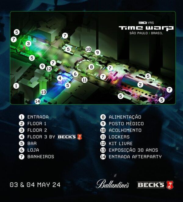 O guia definitivo do festival Time Warp 2024