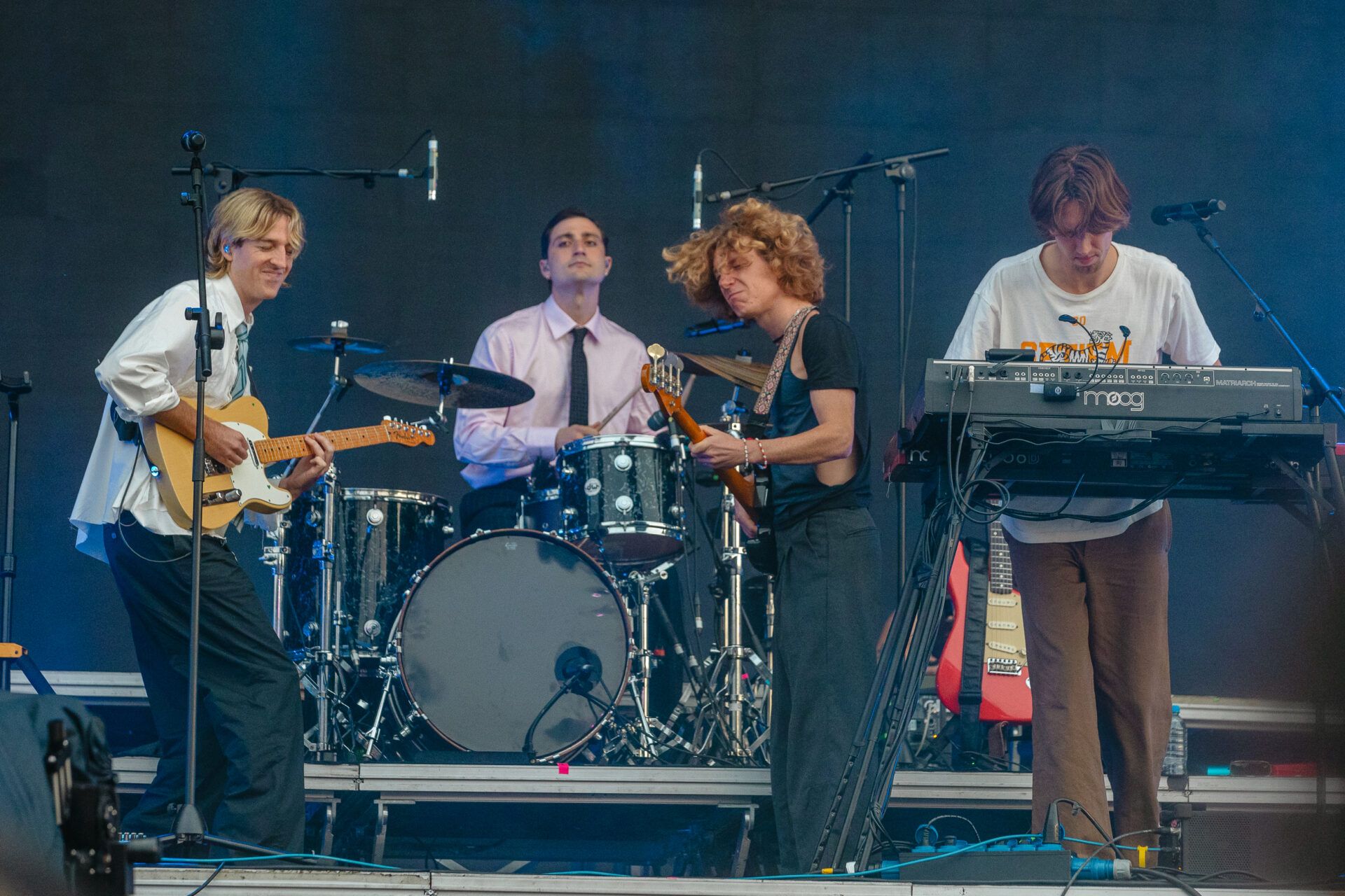 Estreando no Brasil, Parcels mostra que sabe fazer festival